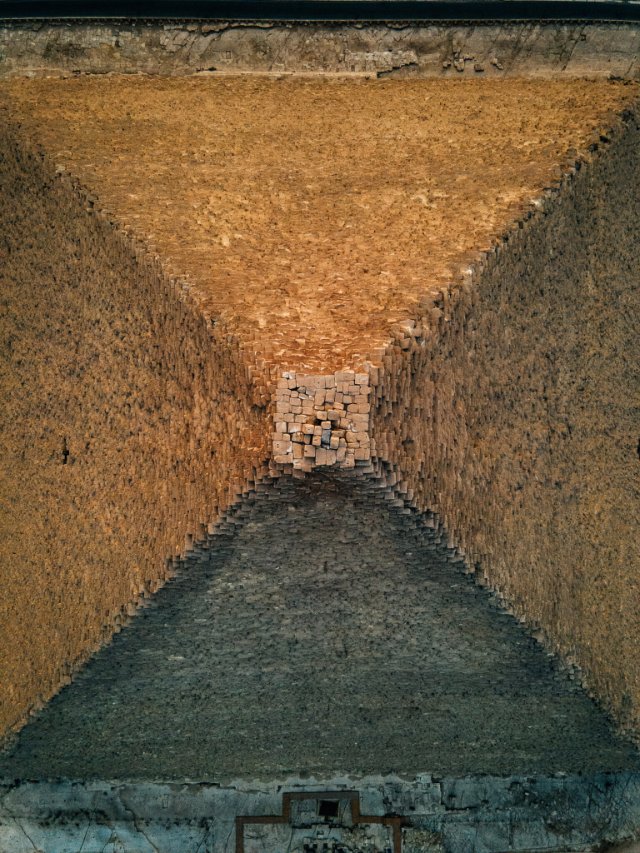 Drone Brings a Bird's Eye View of the Great Pyramid of Giza