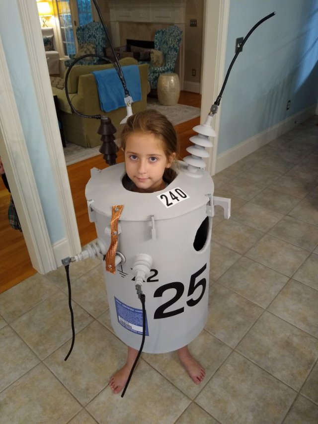 Walking Dad Joke The Transformer Costume